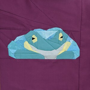 Polite Frogs Foundation Paper Piecing Patterns - Etsy