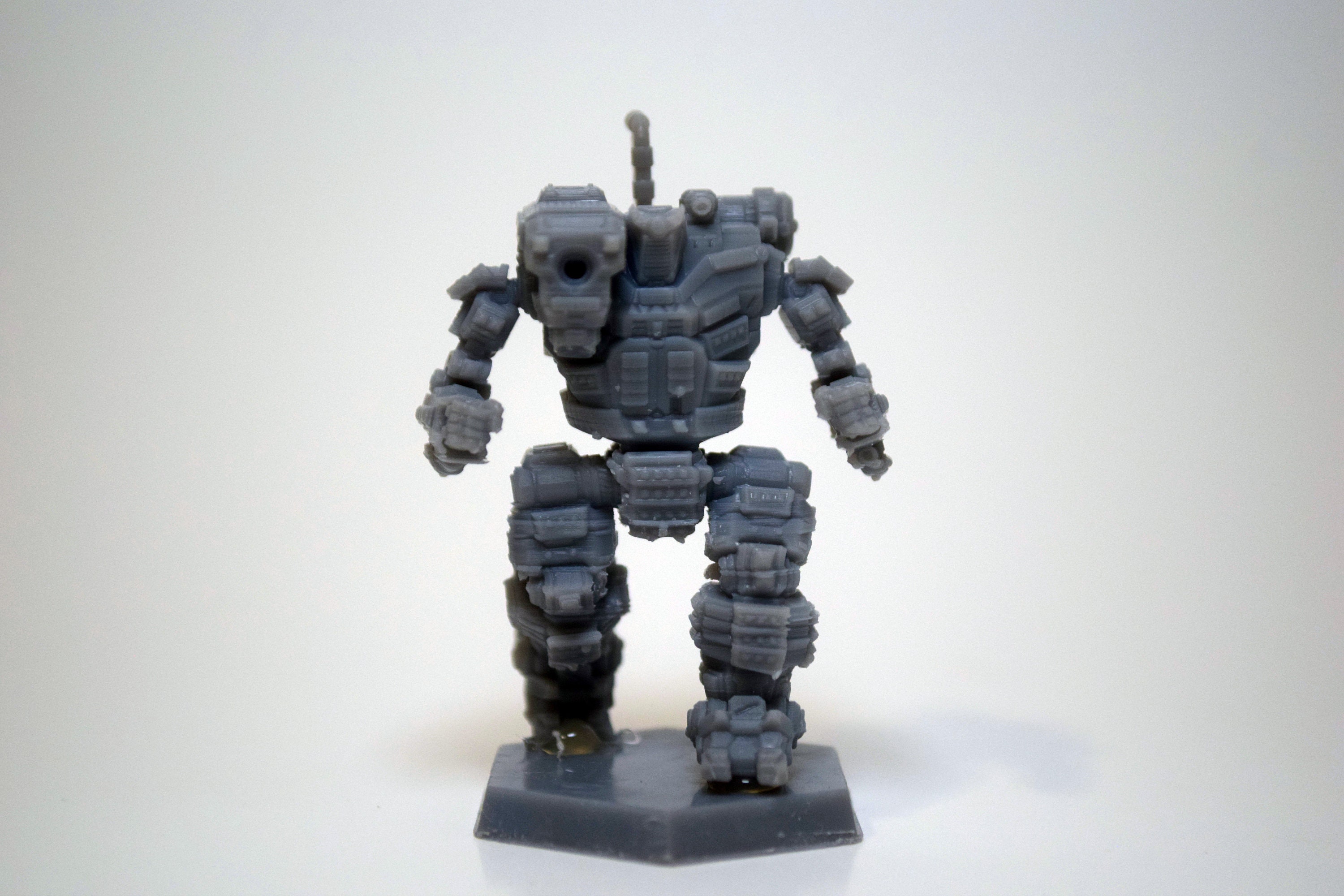 tabletop Hunchback 6N Kurita Alternate Miniature w Hex Base MechWarrior ...