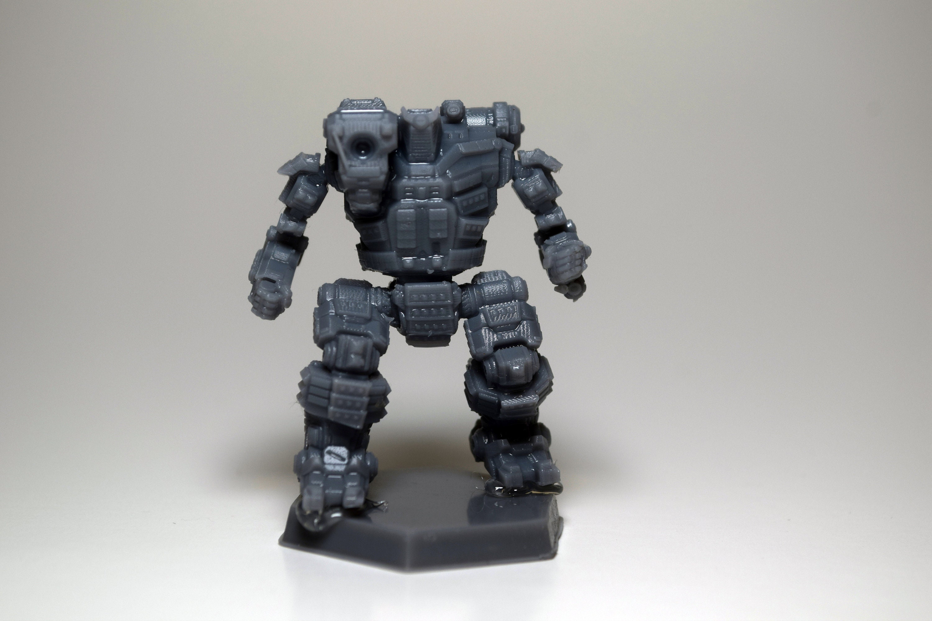 tabletop Hunchback 6N Kurita Alternate Miniature w Hex Base MechWarrior ...
