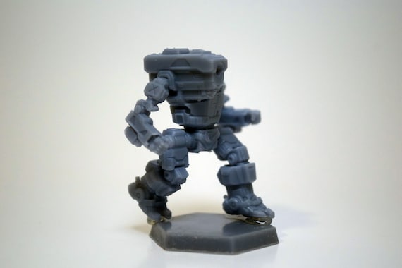 tabletop Hunchback 6N Kurita Alternate Miniature w Hex Base MechWarrior ...