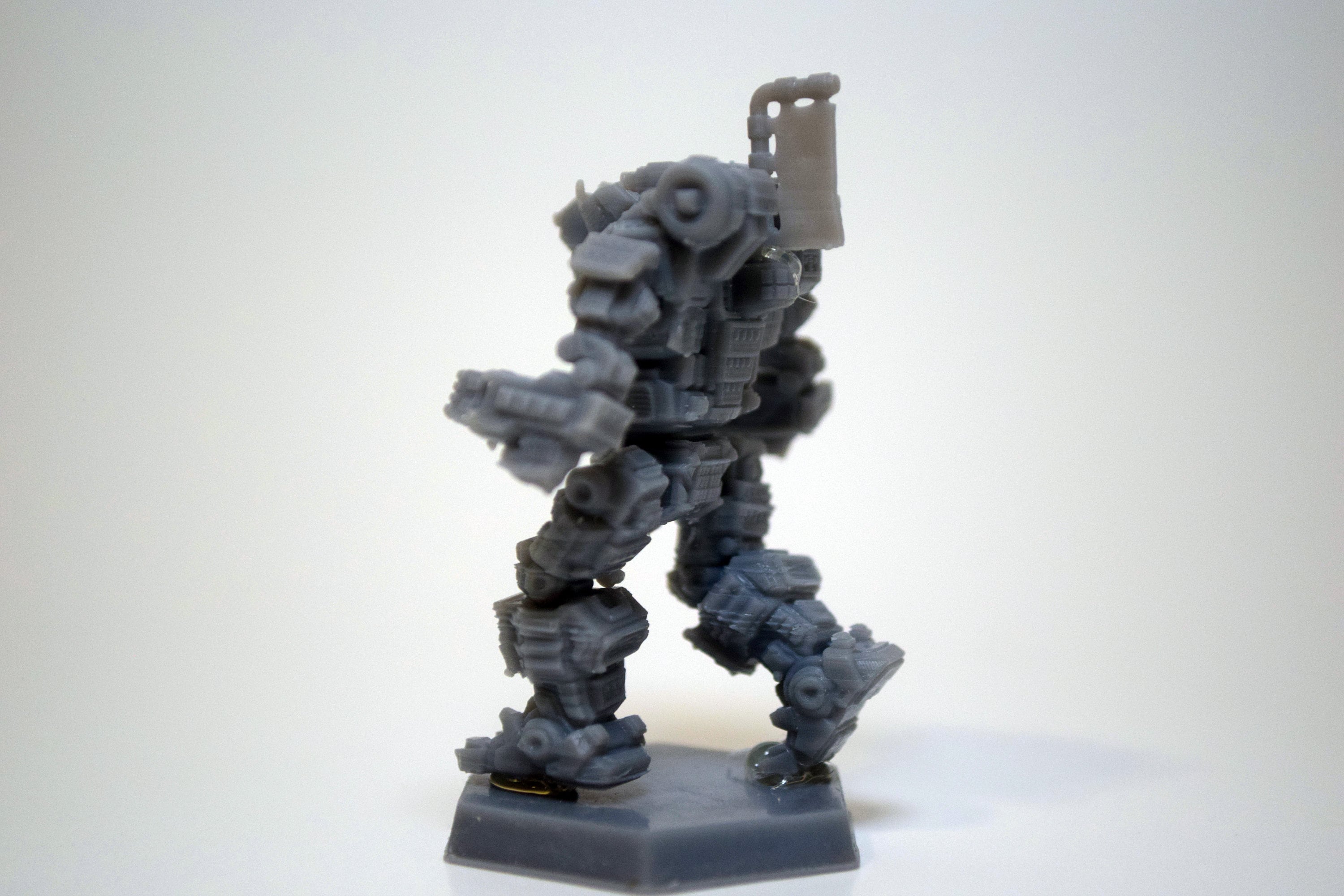 tabletop Hunchback 6N Kurita Alternate Miniature w Hex Base MechWarrior ...