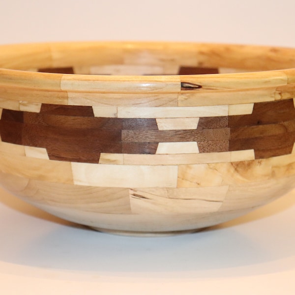 Segmented Wood Bowl - Etsy