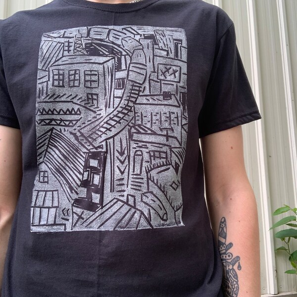 Block Printed Shirt - Etsy