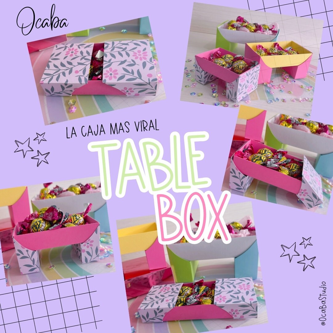 TABLE BOX (box That Becomes a Tray Table) - Etsy
