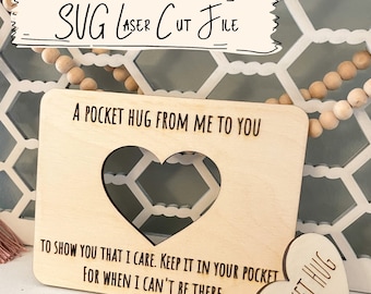 Pocket Hug Svg Laser File - Etsy