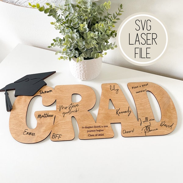 Graduation Sign Svg - Etsy