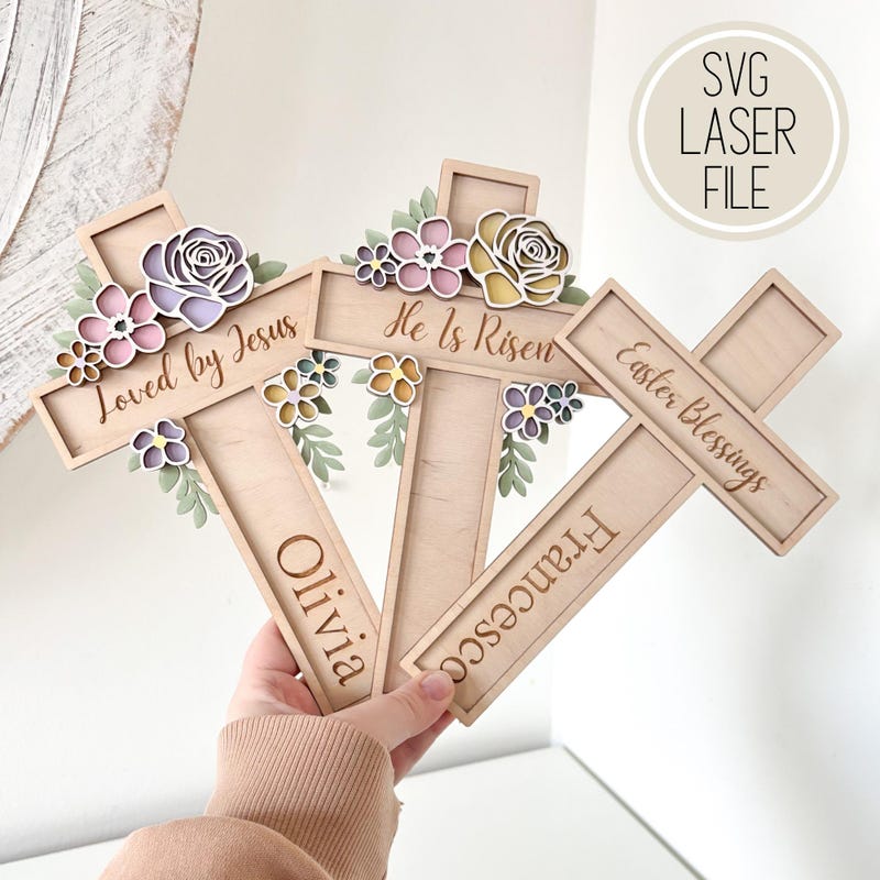 Cross Coloring Laser - Etsy UK