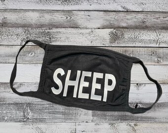 Black Sheep Mask | Etsy