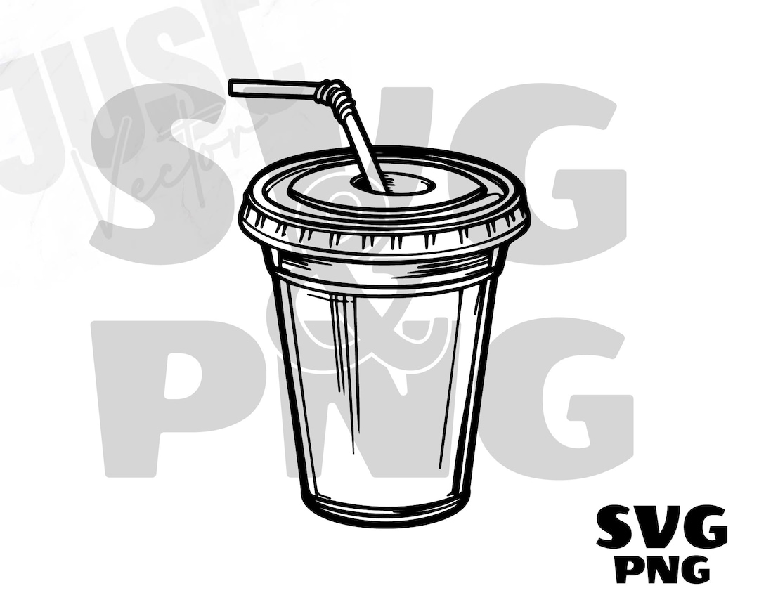 Plastic Cup SVG, Plastic Cup Silhouette, Plastic Party Cup Svg ...