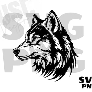 10 Design Wolf Bundle Svg, Wolf Svg, Wolf PNG, Lovely Wolf SVG, Animal ...