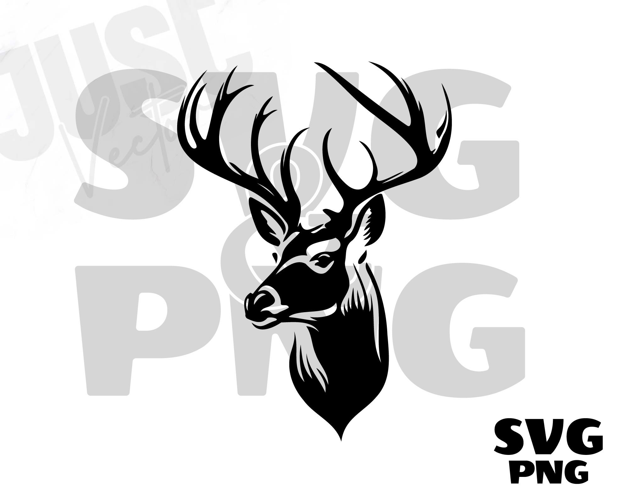 10 Design Deer Bundle Svg Deer Svg Deer PNG Lovely Deer - Etsy