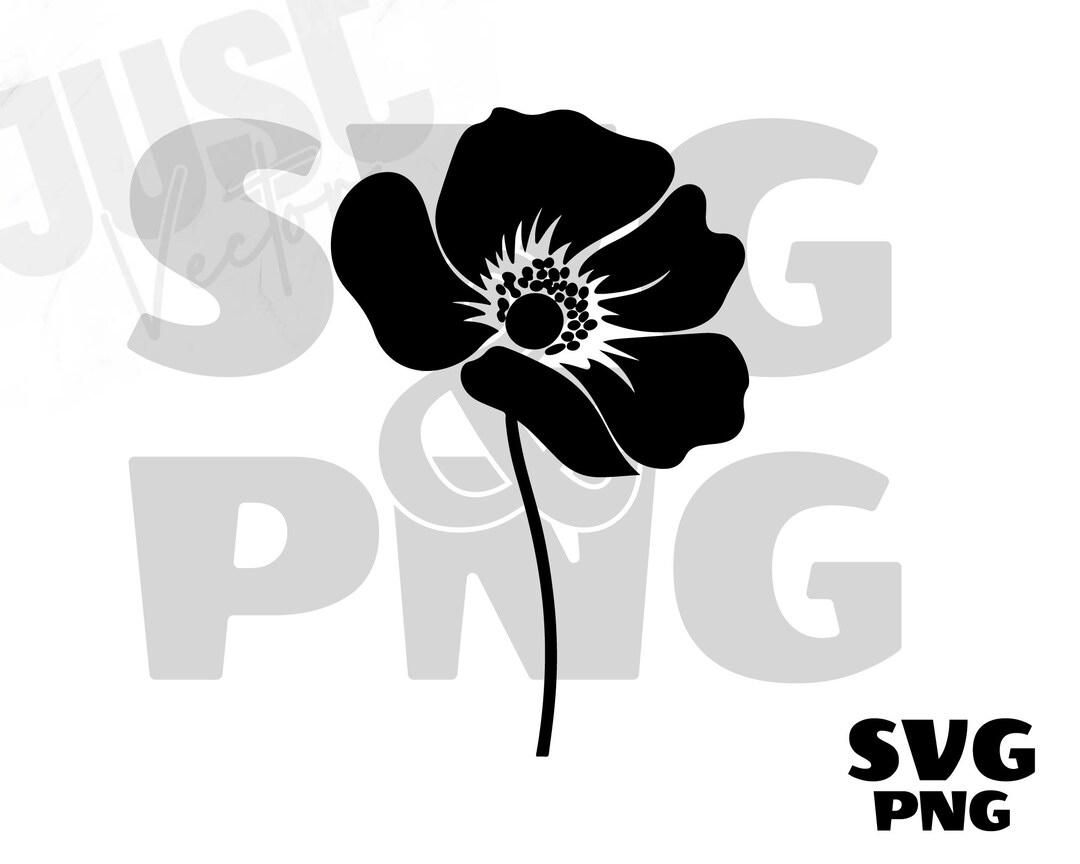 Poppy SVG, Poppy Flowers Svg, Poppy Flowers Png, Poppy Flowers ...