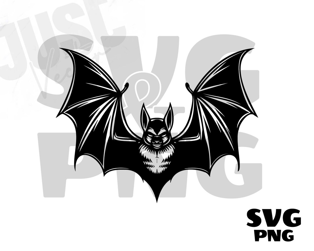 Bat Svg, Bat Face Svg, Bat Head Svg, Bat Silhouette, Bat Mascot Svg ...