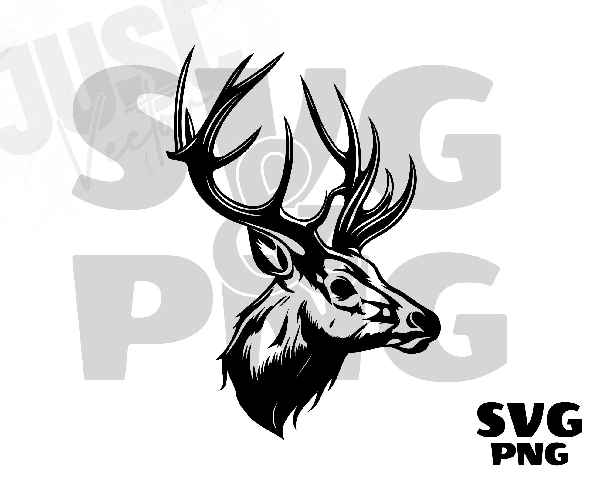 10 Design Deer Bundle Svg Deer Svg Deer PNG Lovely Deer - Etsy