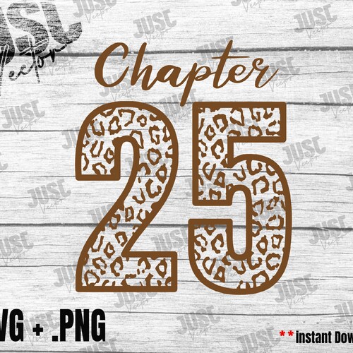 Chapter 40 Years Png 40th Birthday Forty Png Leopard Print - Etsy