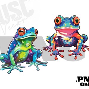 Fantasy Frogs Png Stunning Frogs Clipart Frogs Clipart - Etsy