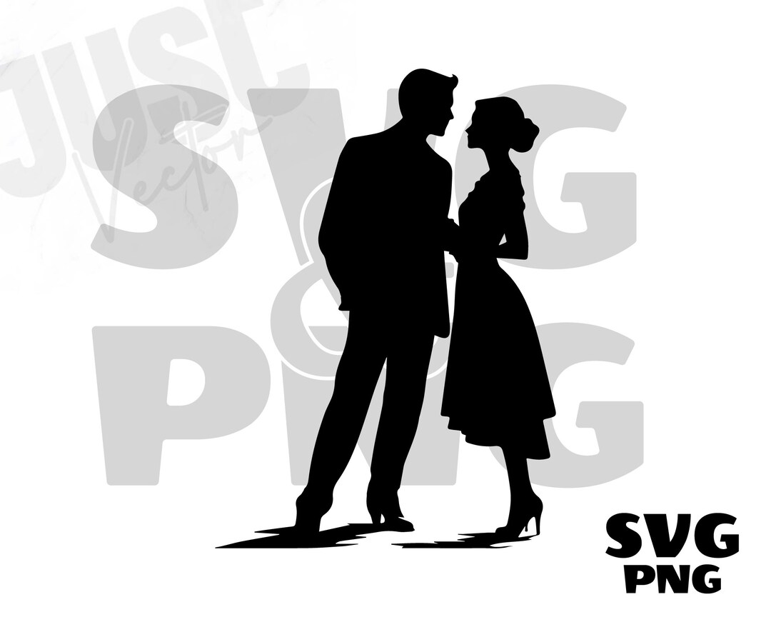 Couple SVG, Romantic Couple SVG, Cute Couple SVG, Valentines Day Svg ...