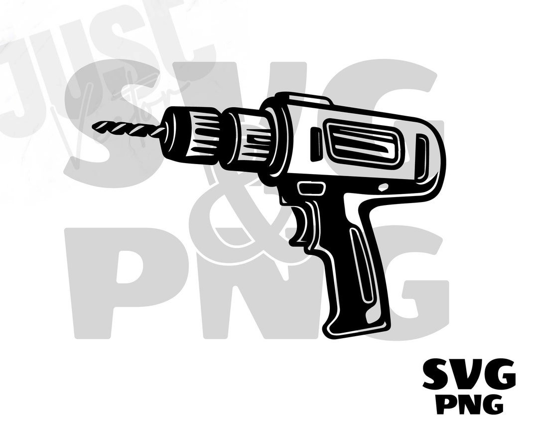 Drill Tool SVG, Cordless Drill SVG, Drilling Machine PNG, Electric ...
