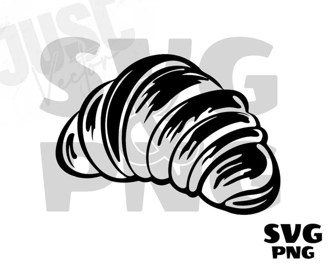Croissant SVG, Bakery Svg, Baking Svg, Croissant Clipart Croissant ...