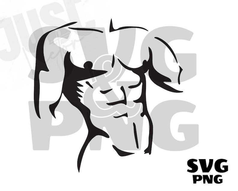 Six Pack SVG, Cuerpo musculoso Svg, Archivo de corte de músculos ...