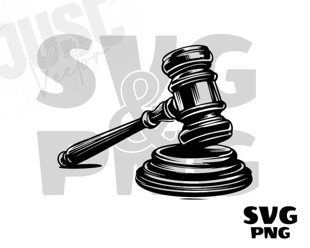 Judges Gavel Svg, Wooden Hammer Svg, Lawyer Svg, Court Svg, Courthouse ...