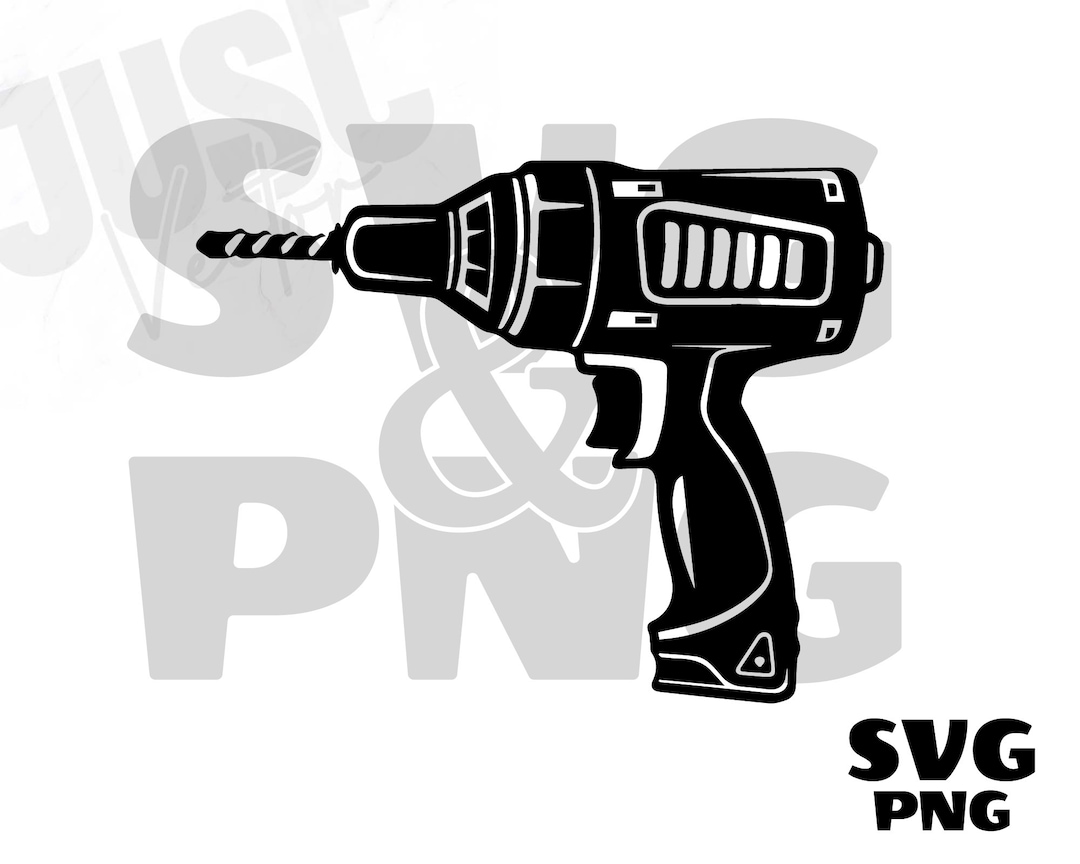 Drill Tool SVG, Cordless Drill SVG, Drilling Machine PNG, Electric ...