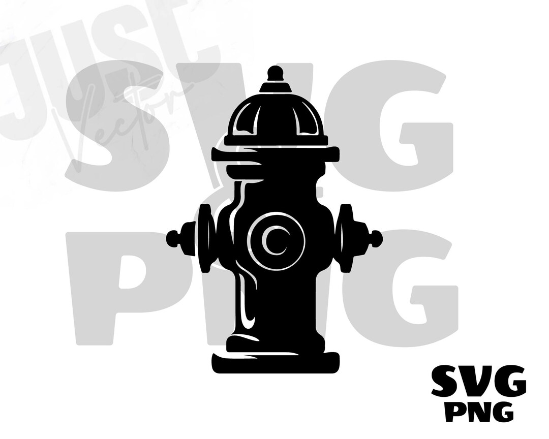 Fire Hydrant Svg, Fire Hydrant Silhouette, Fire Hydrant Cut Files ...