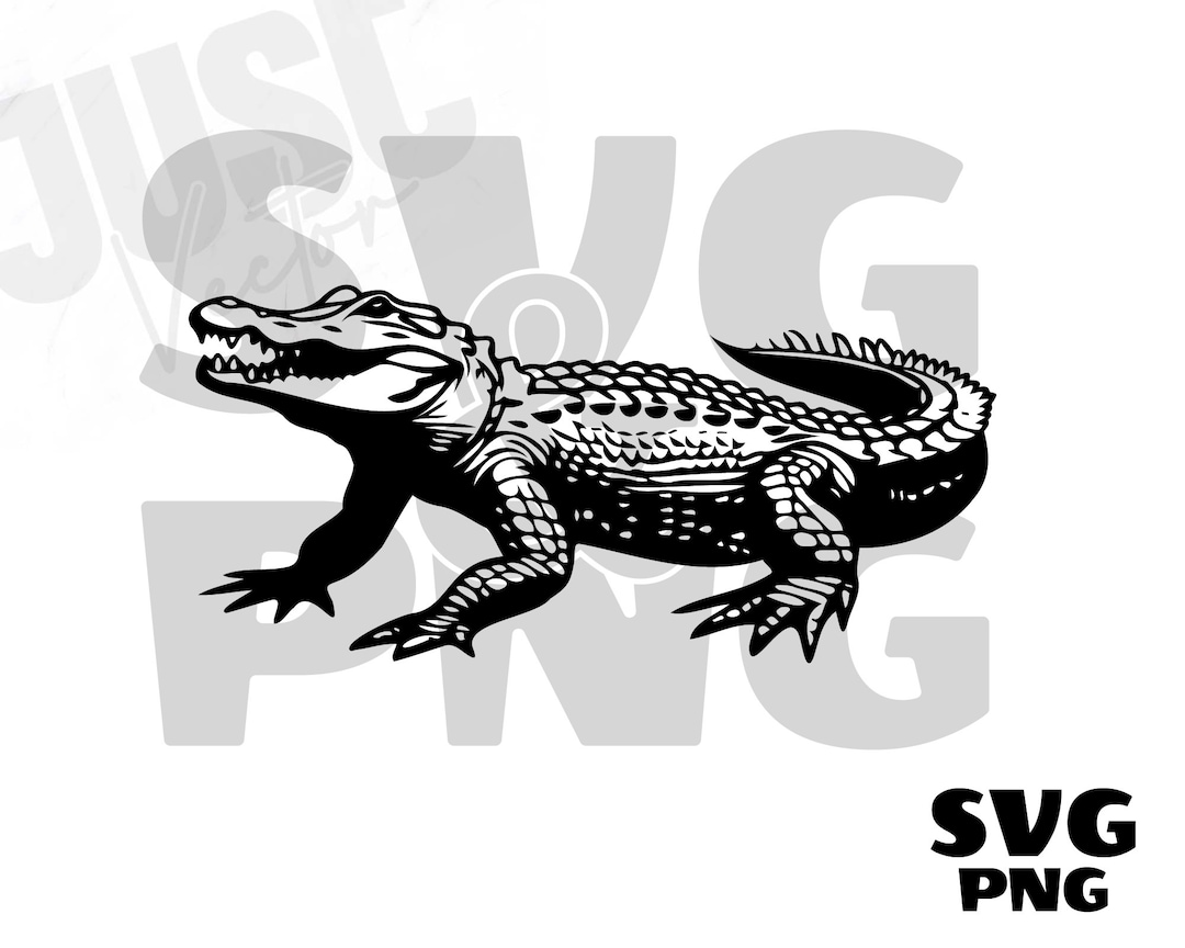 Alligator Svg, Alligator Face Svg, Alligator Head Svg, Alligator ...
