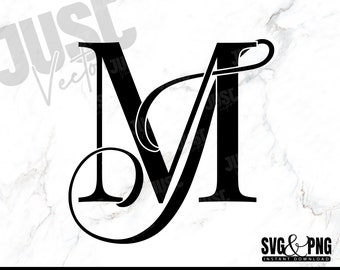 Mj Logo Svg - Etsy