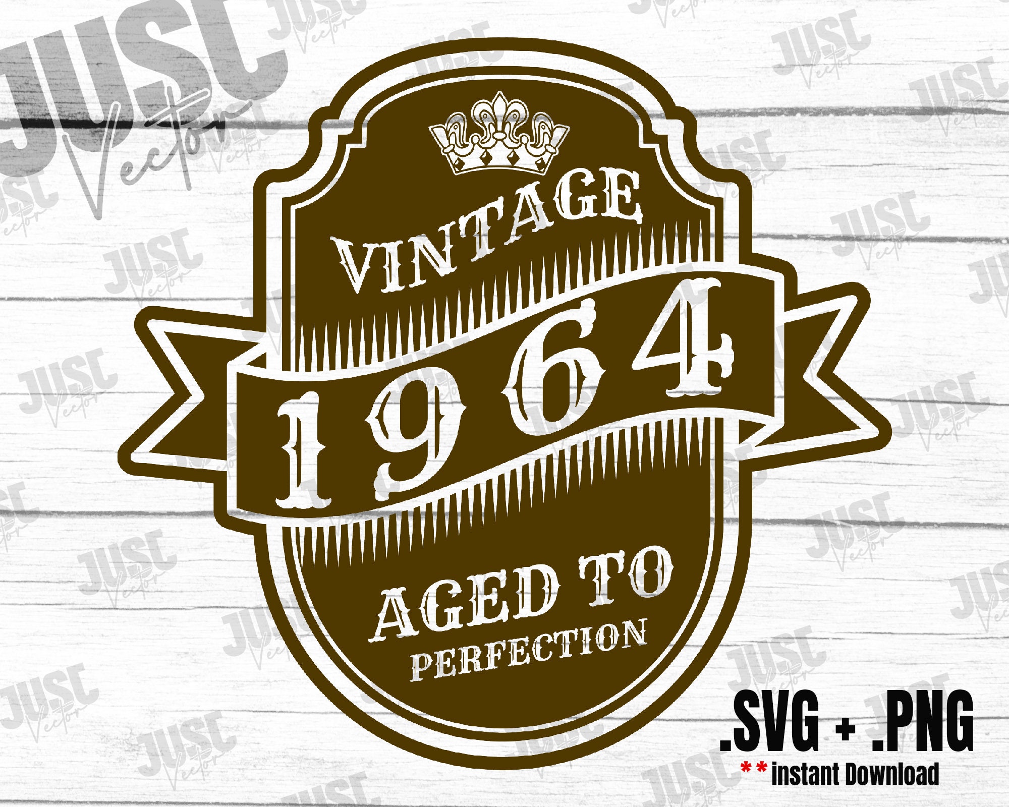 Vintage 1964 Aged to Perfection Retro label Svg 1964 | Etsy Vintage 1964 Aged to Perfection Retro label Svg 1964 | Etsy