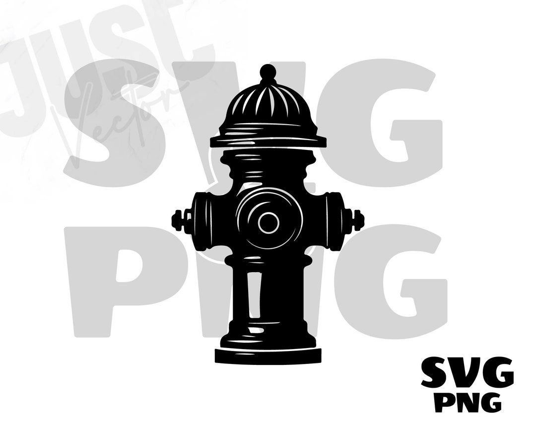 Fire Hydrant Svg, Fire Hydrant Silhouette, Fire Hydrant Cut Files ...
