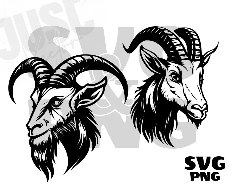 Goat Svg, Farm Animal Svg, Goat Clipart, Goat Png, Goat Logo, Goat Png ...