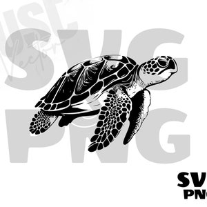 Turtle Svg, Sea Turtle Svg, Bundle SVG, Simple Turtle Svg, Sea Turtle ...