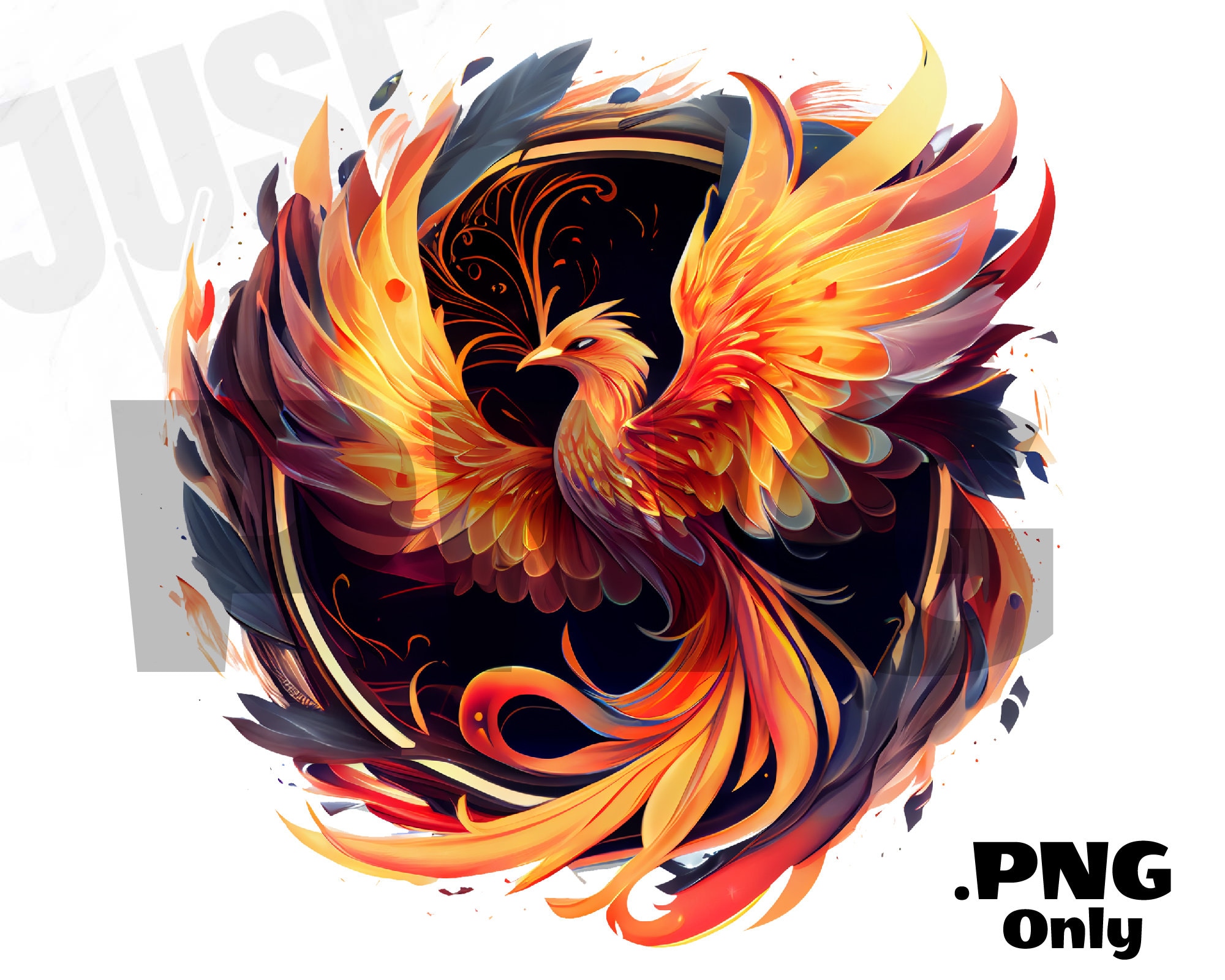Phoenix Profile PNG Phoenix Fantasy Clip Art Phoenix PNG - Etsy Canada