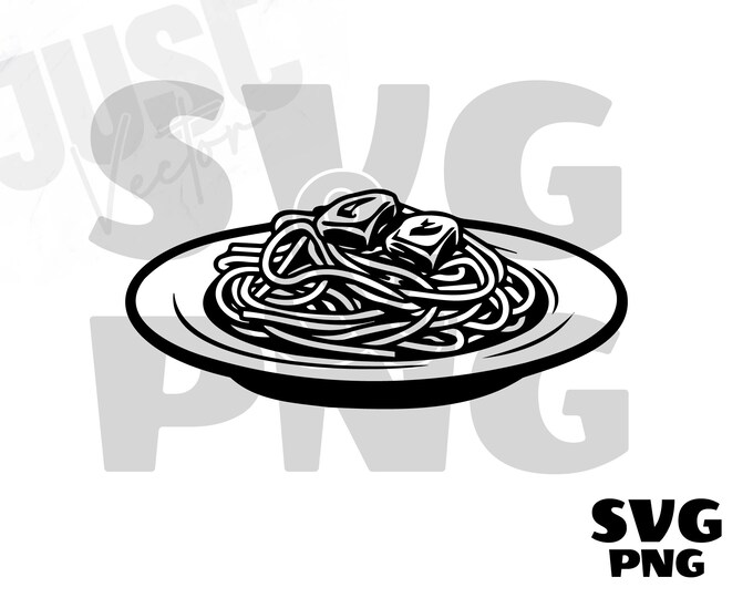 Spaghetti Temporary Tattoo Sticker set of 2 - Etsy