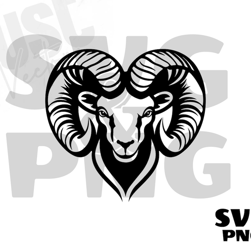 Rams Svg - Etsy