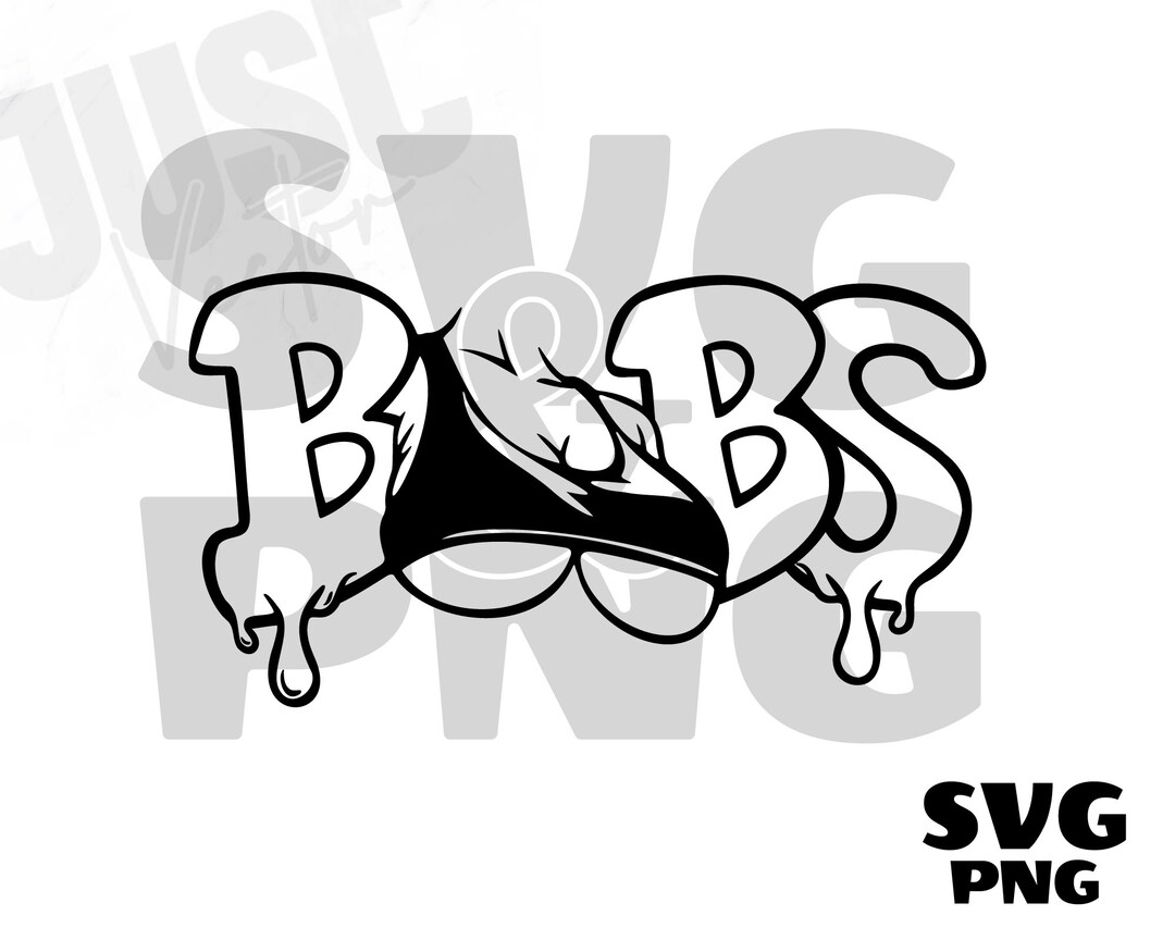 Boobs Svg Tits Svg Breast Svg Boobs Vector Clipart Tits Cut File