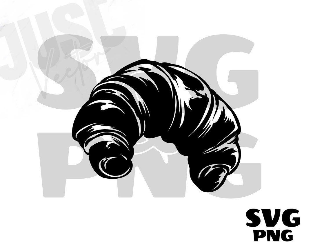 Croissant SVG, Bakery Svg, Baking Svg, Croissant Clipart Croissant ...