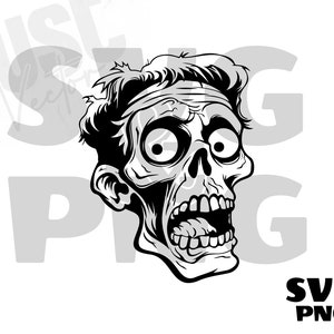 Zombie Svg, Zombie Svg, Halloween SVG, Zombie Clipart, Horror Zombie ...