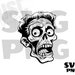 Zombie Svg, Zombie Svg, Halloween SVG, Zombie Clipart, Horror Zombie ...