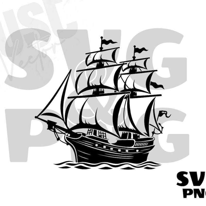 Pirate Silhouette - Etsy