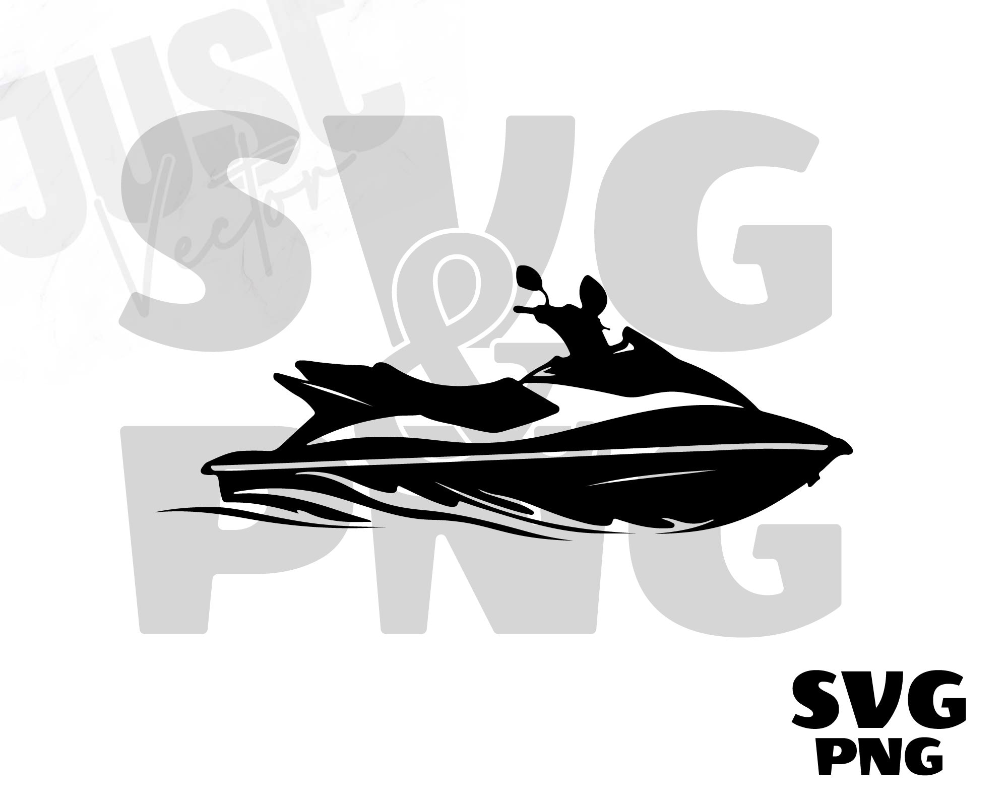Jet Ski Svg, Jet Ski Clipart, Beach Life Svg, Water Sports Svg, Jet Ski ...