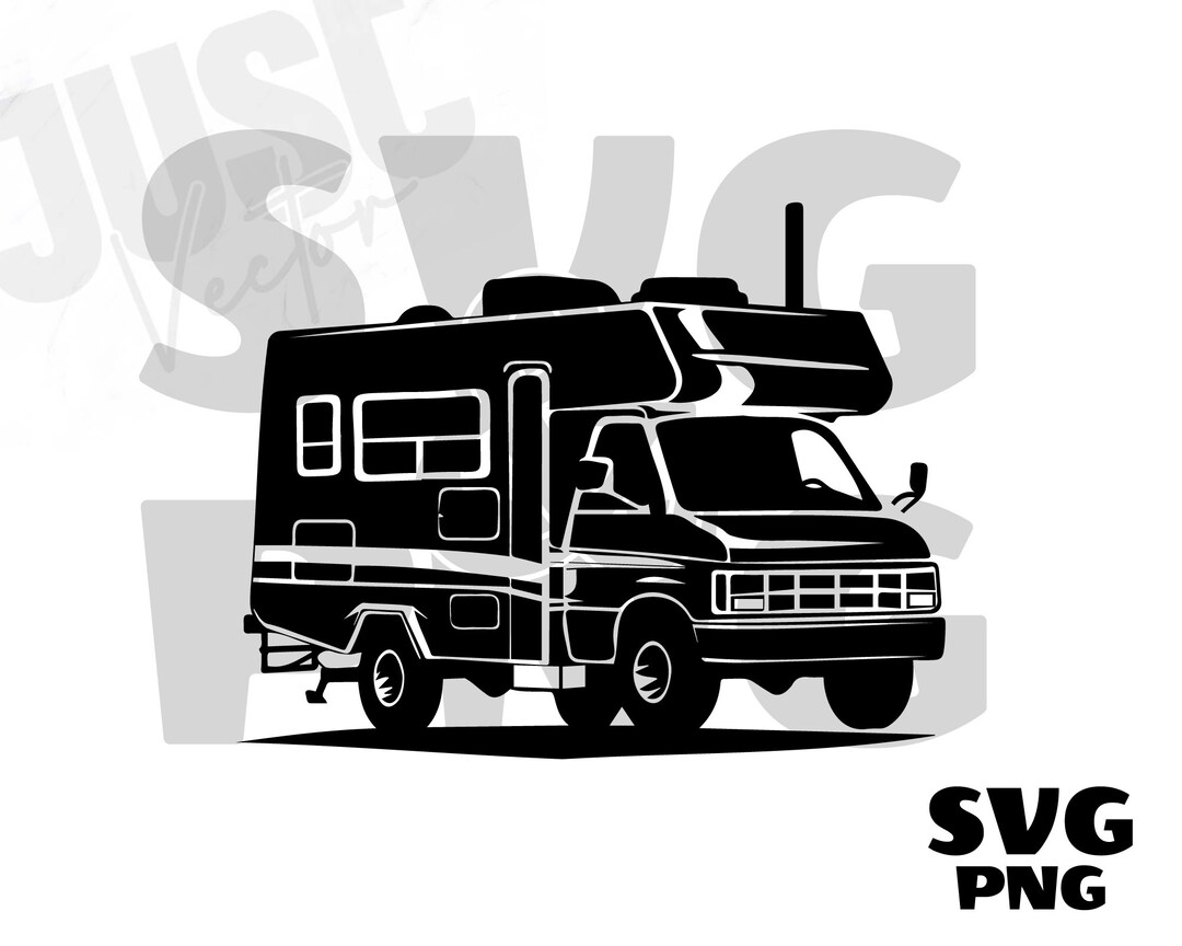 Camper Svg, Trailer SVG, Trailer RV, Camp Nature Outdoor Travel ...