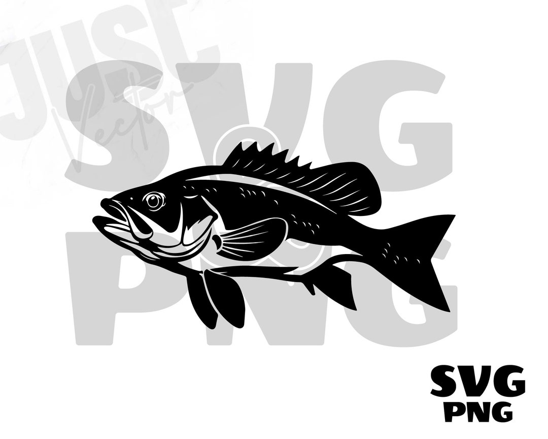 Cod Fish SVG, Cod Fish Clipart, Cod Fish Cut File, Cod Fish Png, Cod ...