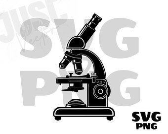 Microscope SVG, Microscope Png, Microscope Vector, Science Class Cut ...