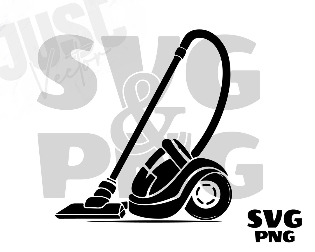 Long Handled Vacuum Cleaner, Vacuum Cleaner Svg, Cleaning Svg ...