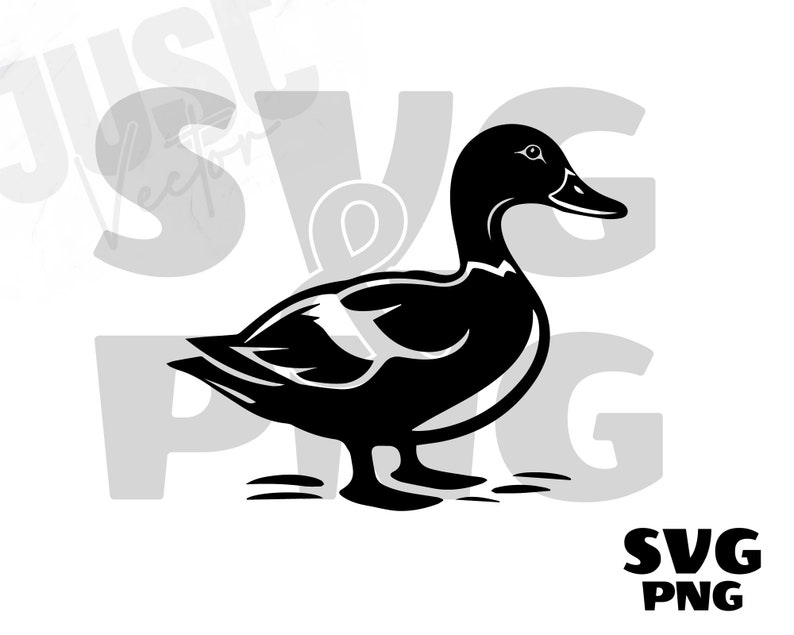 Pato Svg, Pato Clipart, Pato Png, Silueta de Pato, Pato Salvaje svg ...