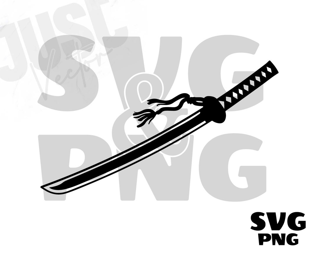 Katana Svg, Samurai Sword Svg, Katana Sword Svg, Japenese Samurai Sword ...