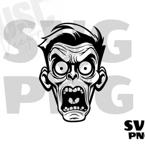 Zombie Svg, Zombie Svg, Halloween SVG, Zombie Clipart, Horror Zombie ...