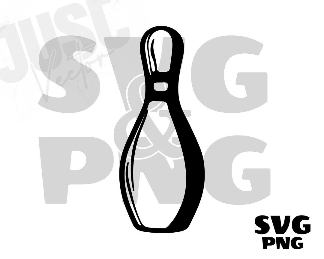 Bowling Pin SVG, Bowling Pin Png, Bowling Pin Clip Art, Bowling Pin ...
